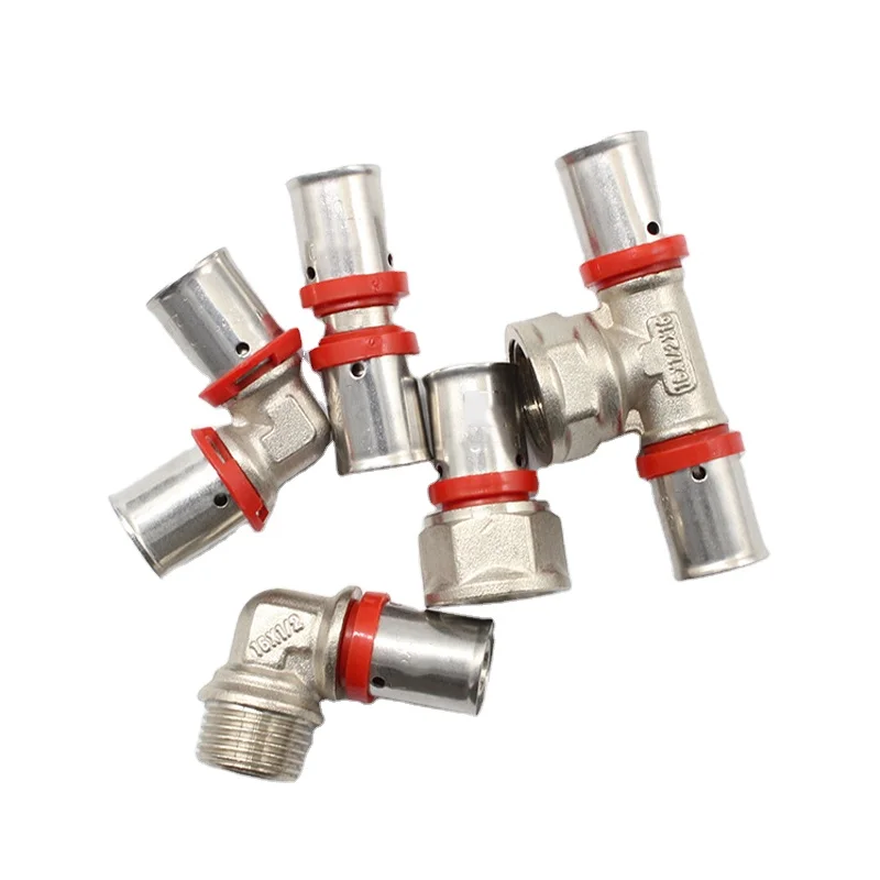 Green-GutenTop pex al pex pipe fittings/press crimp fitting/multilayer ...