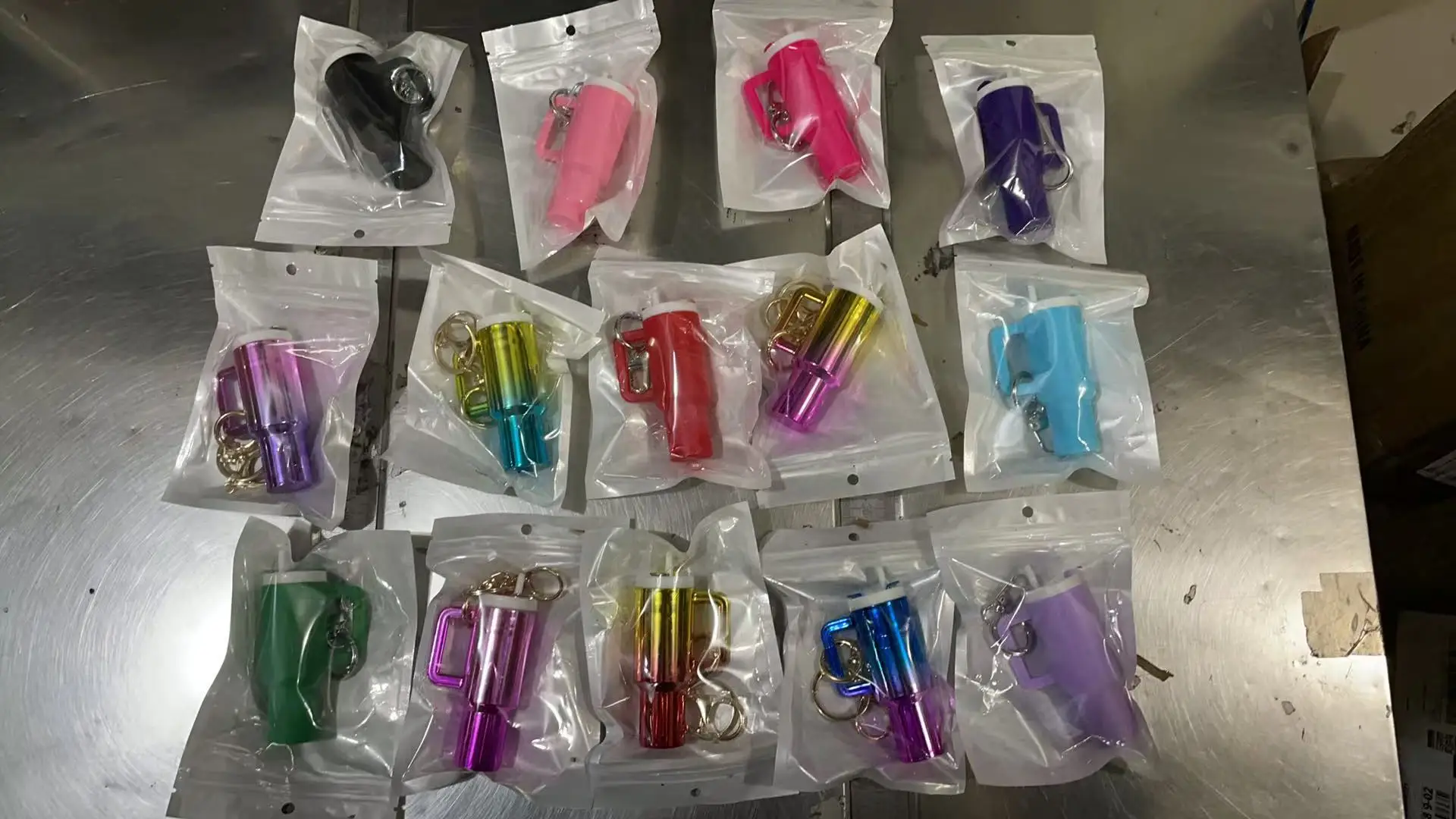 Wholesale Mini Tumbler Keychain with Handle Key-chain Chapstick Lip ...