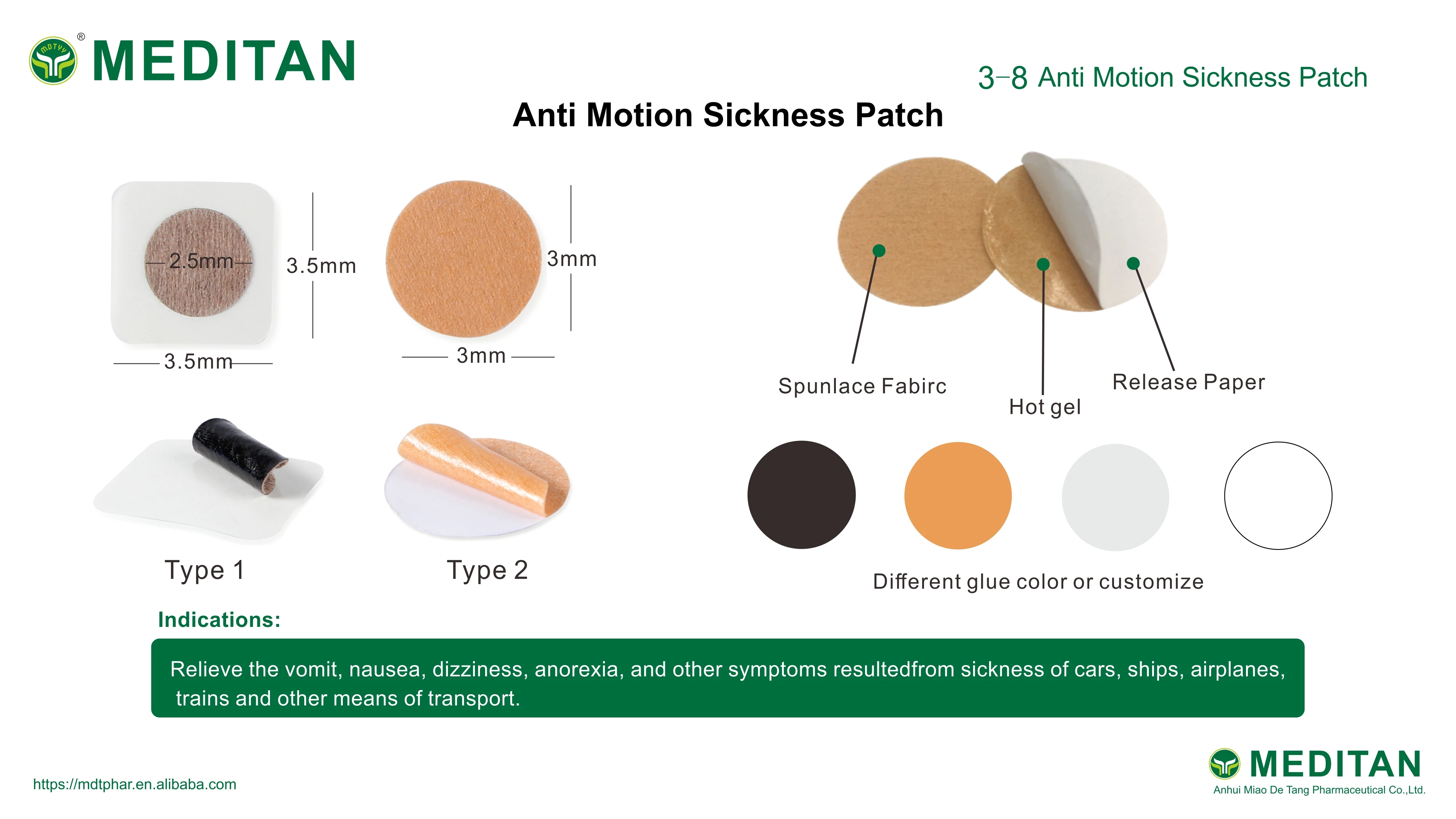 2025 Top Selling Ankle and Sole Adhesive Patch for Pain Relief