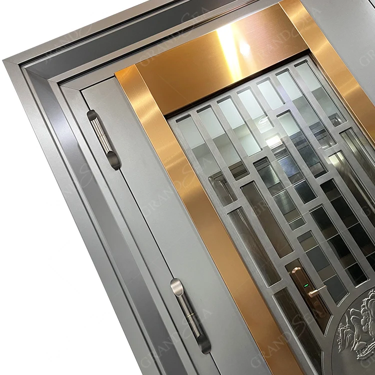 China Stainless Steel Single Door Design Metal Door Sales in America
