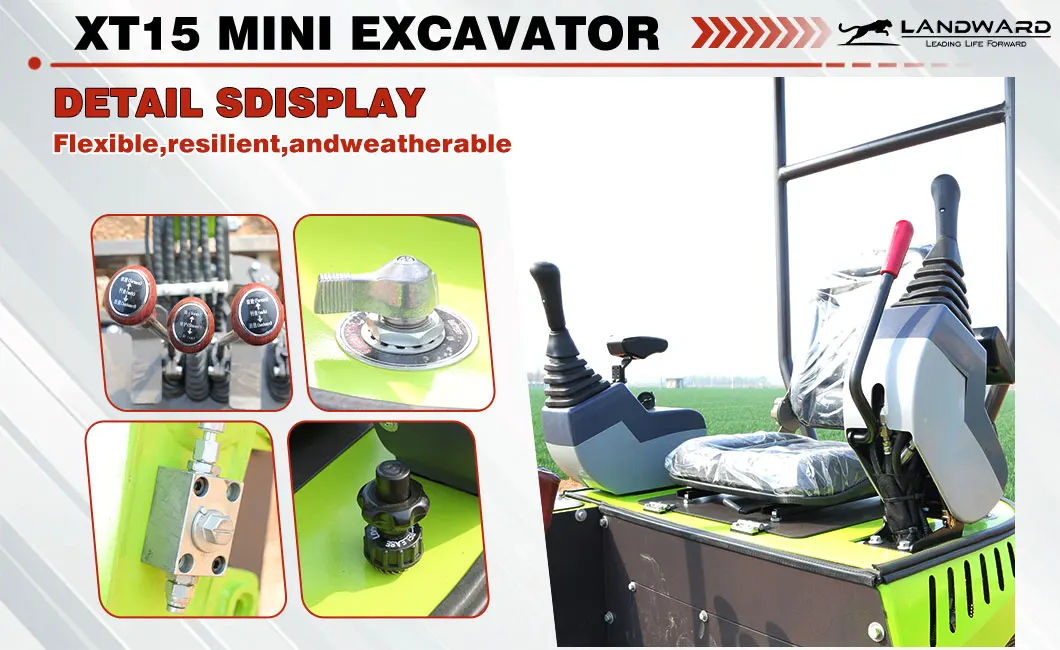 Factory Price Crawler Mini Excavator Wholesale 1.8 Ton Multifunctional ...