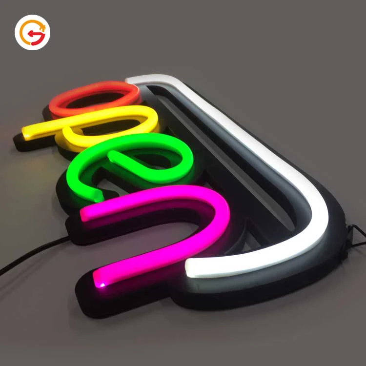 Custom Easy Use Fashion Open Sign for Shop Bar Pizza Led