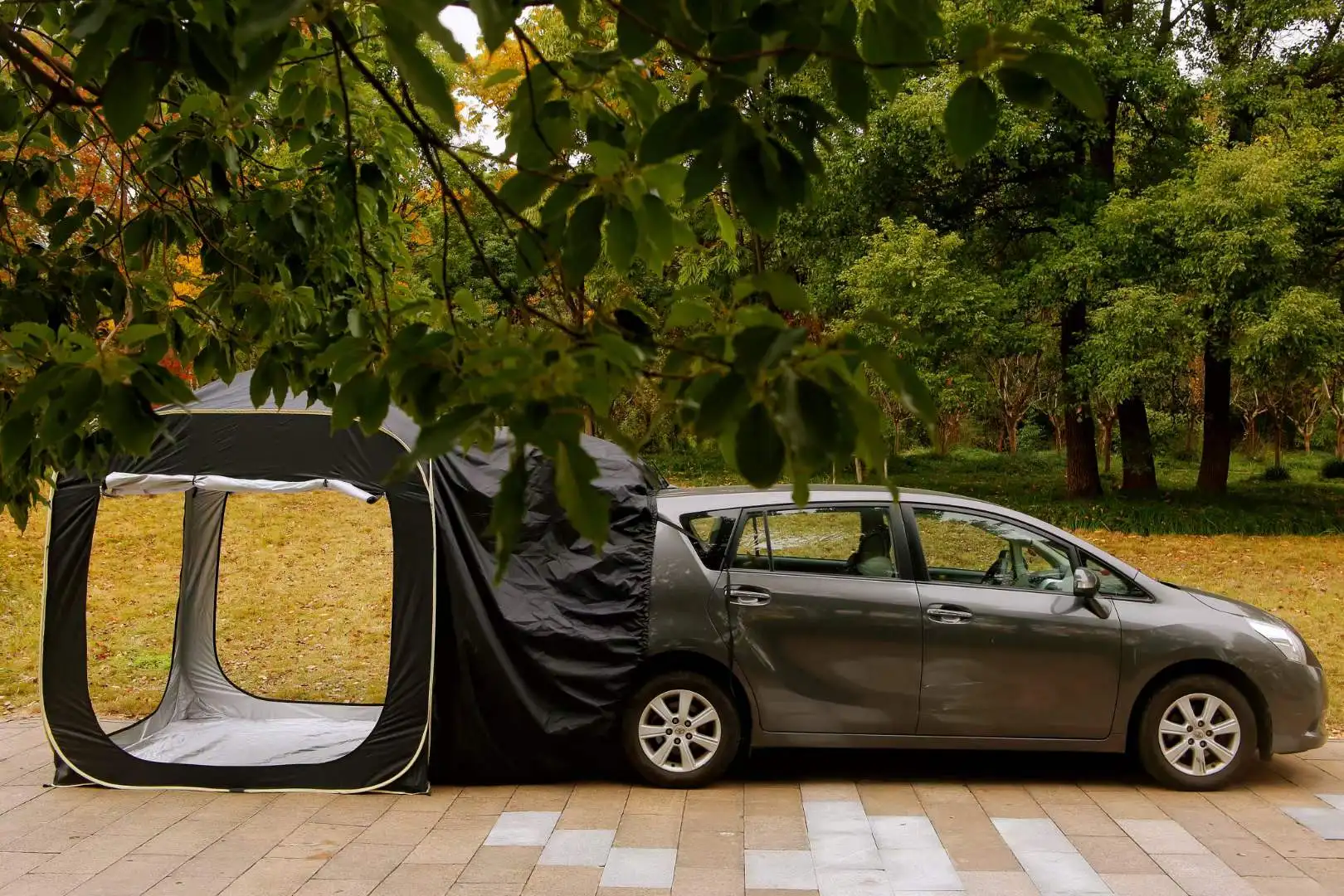 Portable Outdoor 210d Oxford Pu2000mm Automatic Quick Opening Car ...