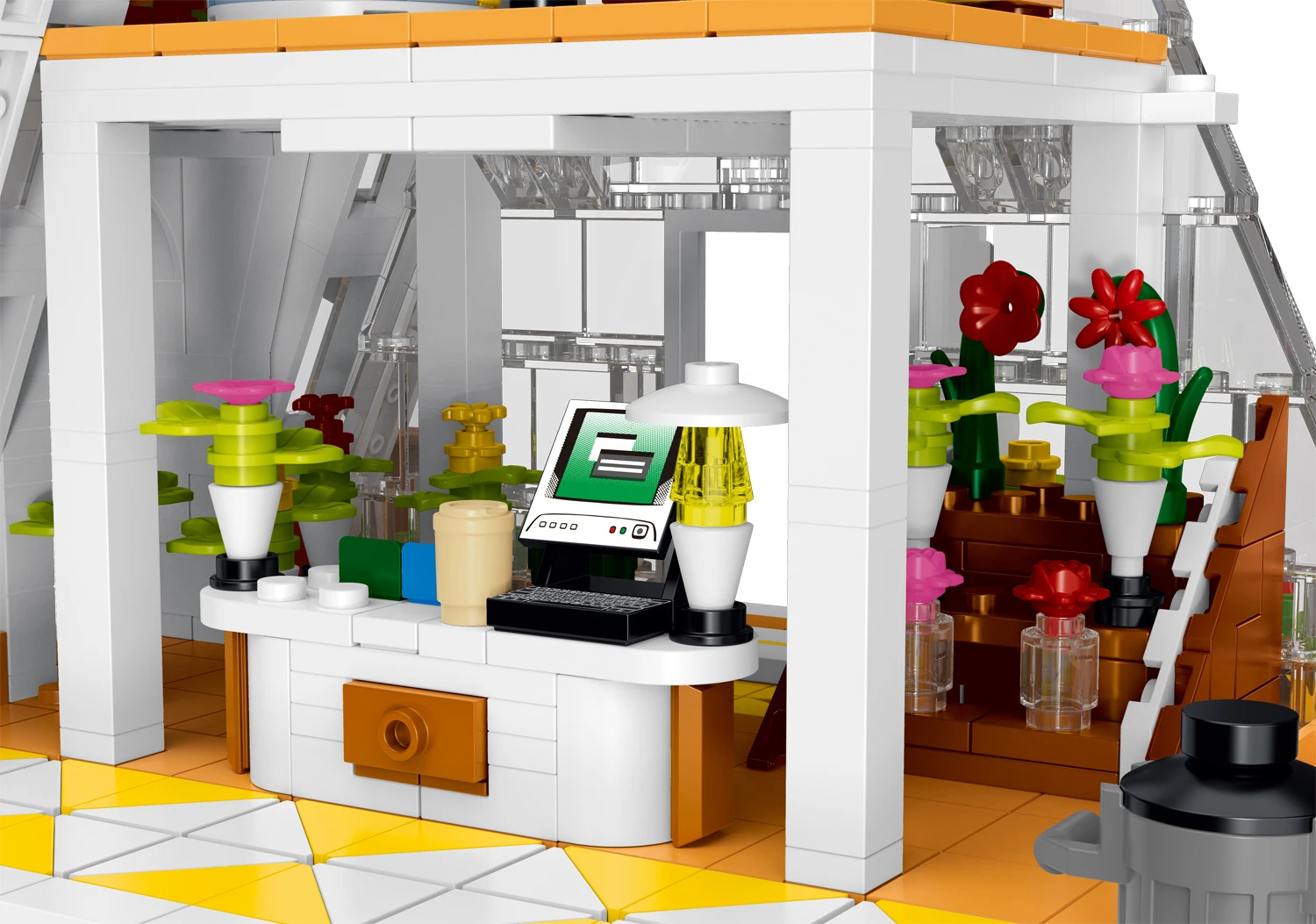 Beautiful Flower House Building Blocks Toy Bricks Set 031065 Kids Gifts ...