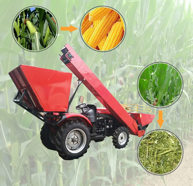 Corn Forage Harvester - Efficient 1 Row Harvesting Machine