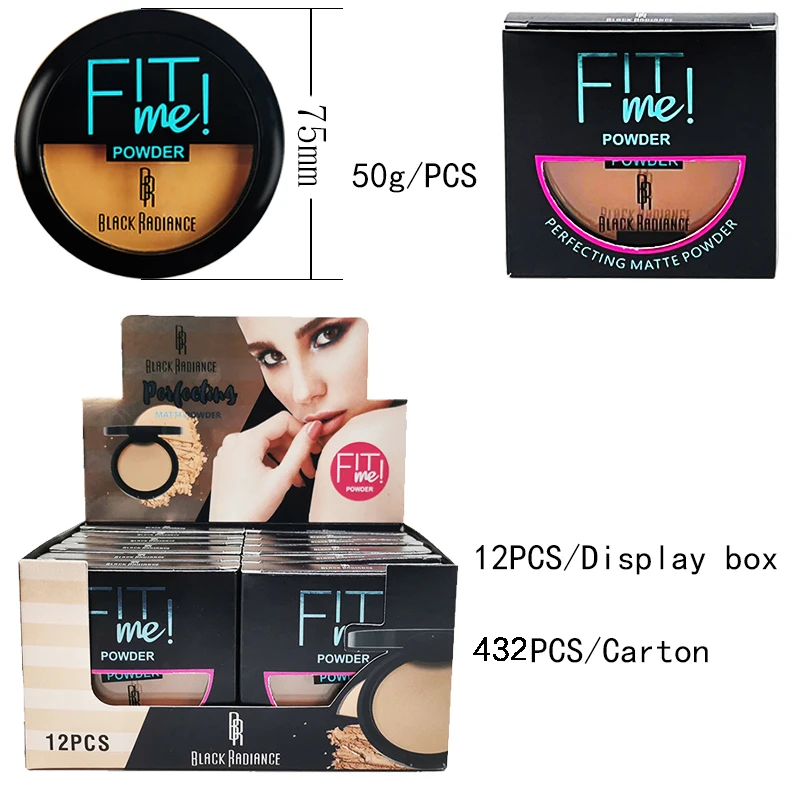Hot Sale Makeup Supplier New Fit Me Face Foundation Maquillage Pressed ...