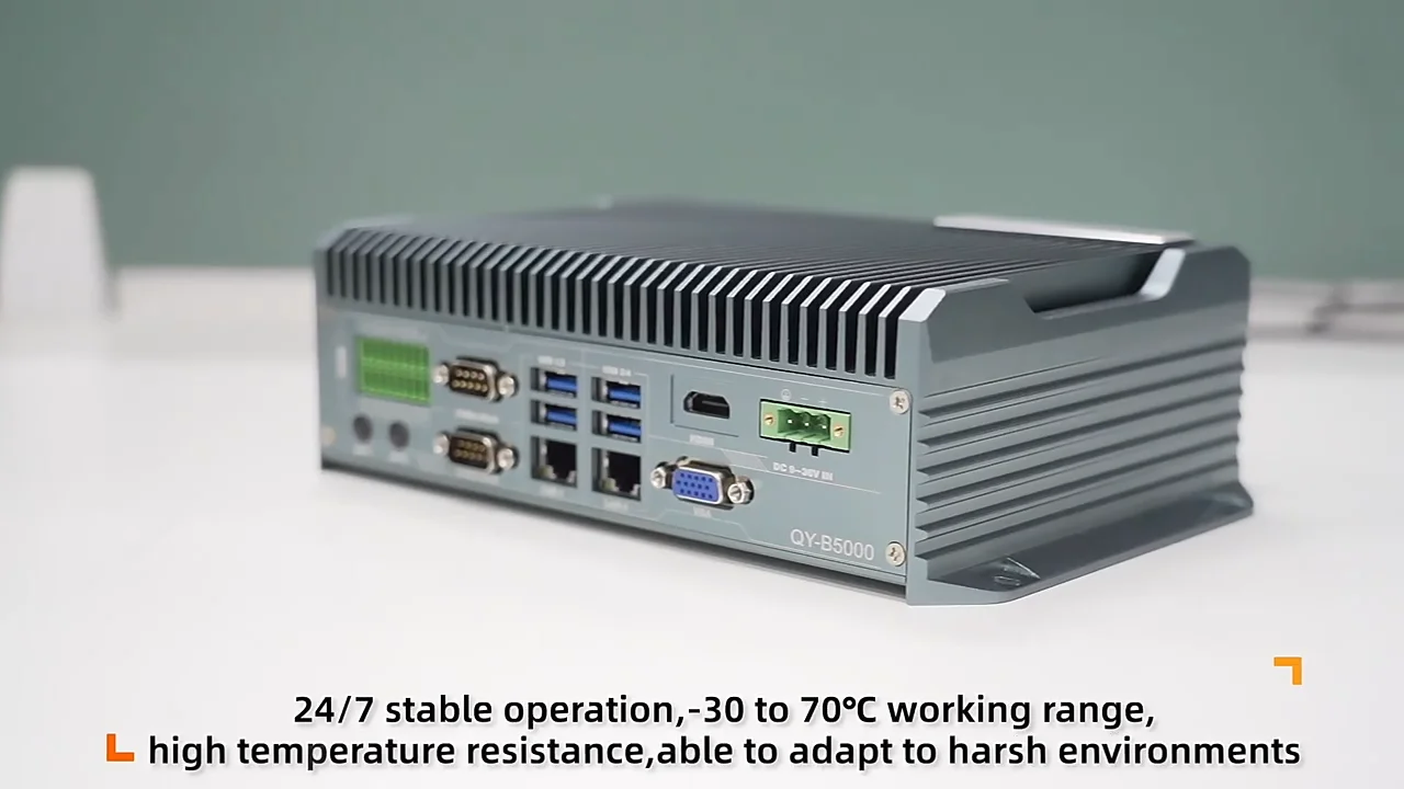 Mini Pc Intel I3 Dual Lan Ipctech Qiyang Fanless Industry Mini Box Pc ...