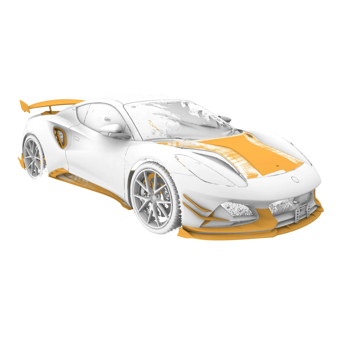 New Arrival Street Version Rear Wing Spoiler Body Kits Carbon Fiber ...