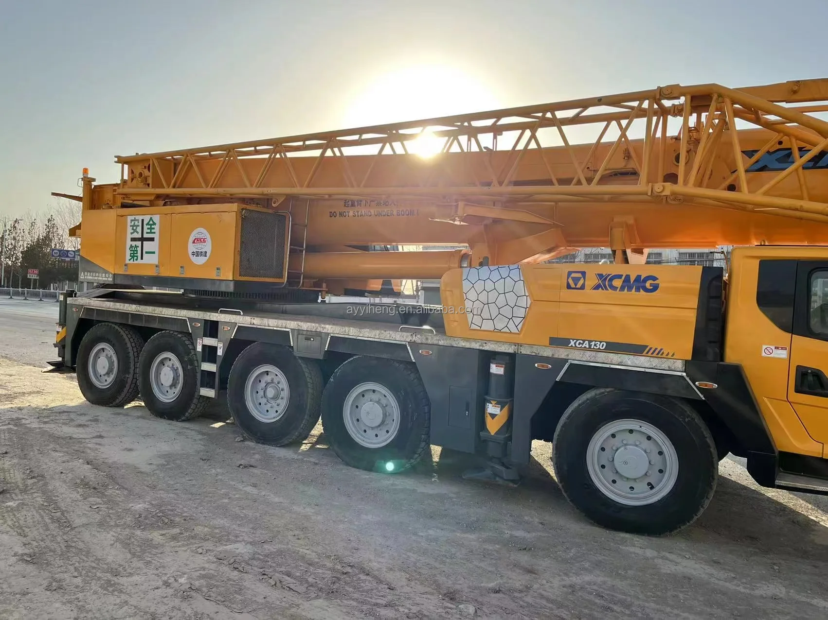 Original 130ton Full-automatic Truck Crane - Buy Used Xcmg 130ton Full ...