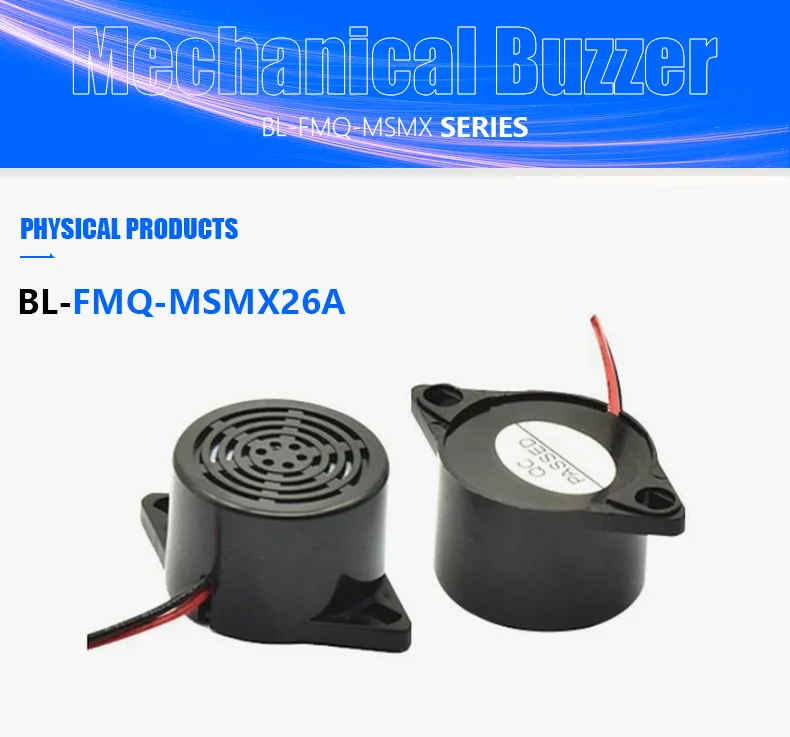 Beelee 75db Mechanical Buzzer - Reliable Alarm Solution