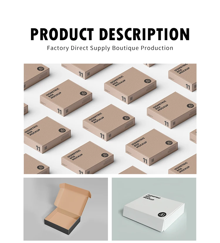 Lipack Custom Print Logo Cardboard Packaging Carton