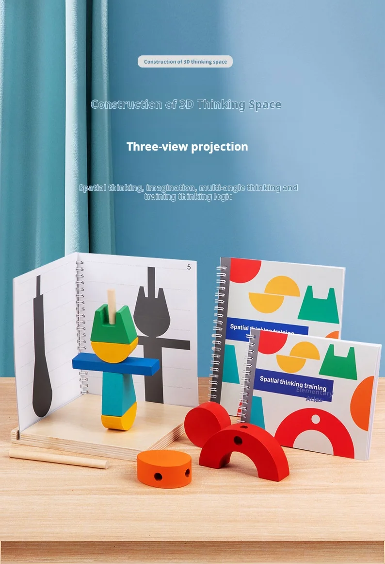 3D Logical Thinking Toy - Enhance Children's Spatial Skills