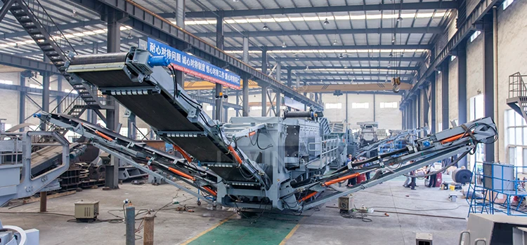 200 TPH Portable Mobile Sand Stone Vibrating Screening Machine for ...