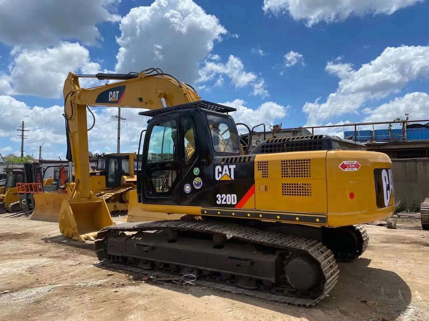 Original Caterpillar CAT320D Used Excavator Backhoe Crawler Excavator ...