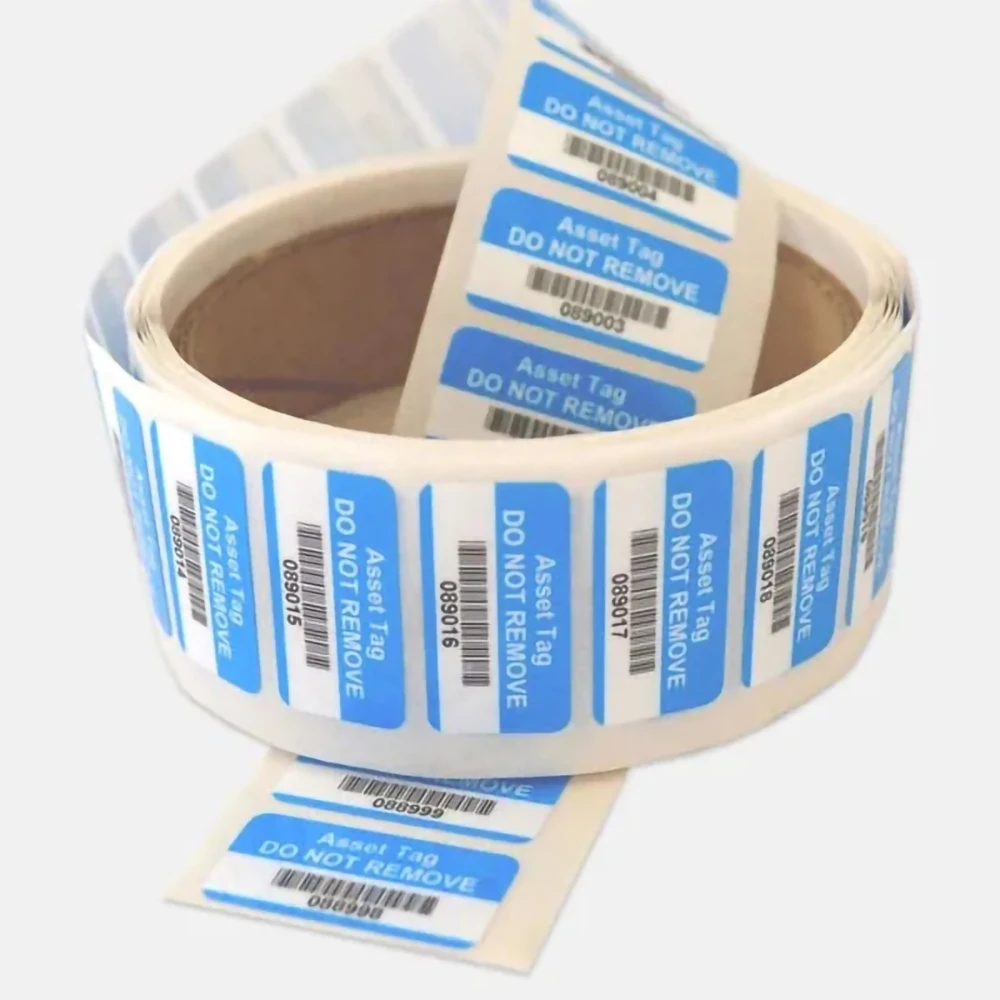 Alibaba.com: Custom adhesive metal aluminum QR code barcode pre-printed ...