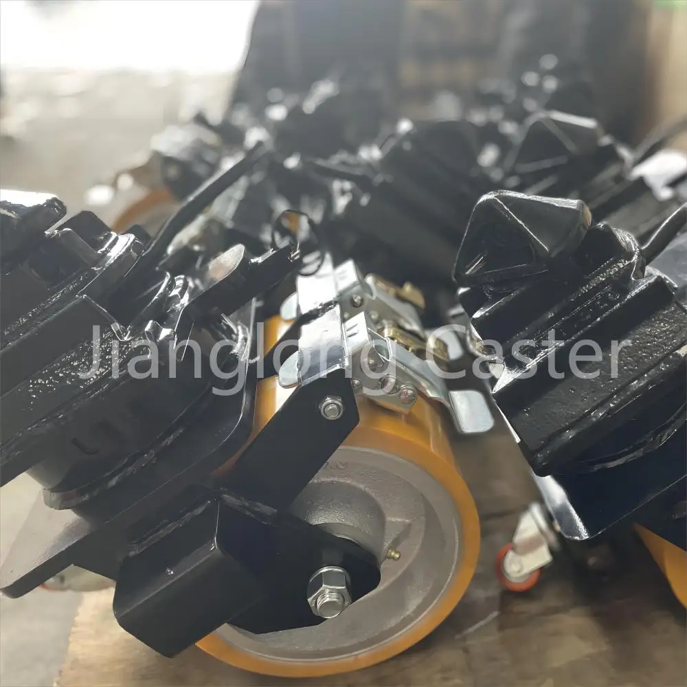 Iso Shipping Container Caster Wheels Heavy Duty Double Wheels Caster ...