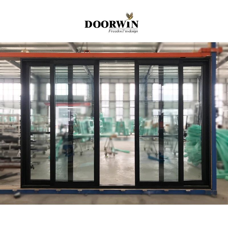 Nfrc Proved High-end China Doorwin Frameless Hurricane Proof Glass ...