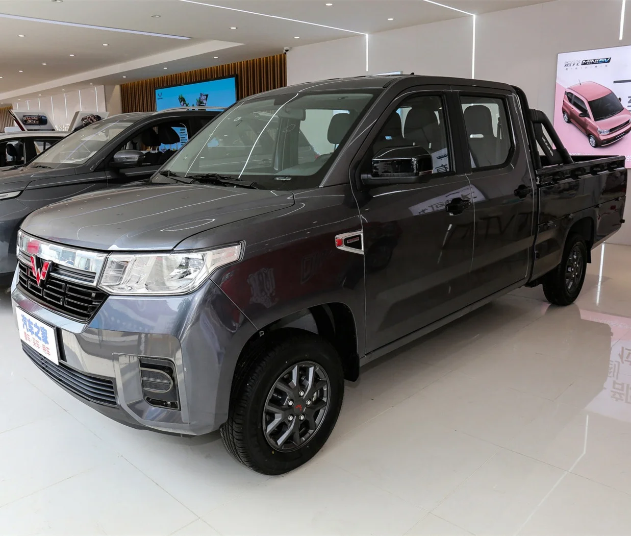 Manual Transmission 4x2 Crew Cab Cargo Pick Up Truck - Buy Double Cab ...