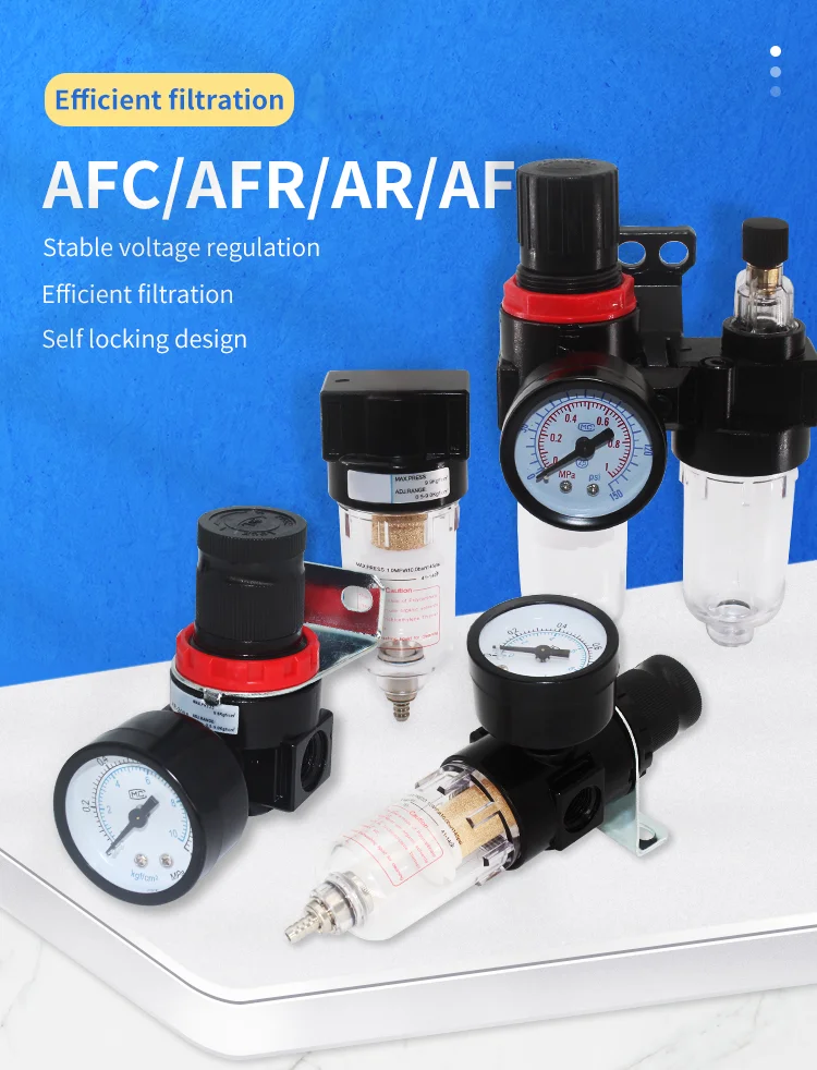 Airtac Type Air Compressor Filtration Pressure Reducing Valve Afc2000 ...