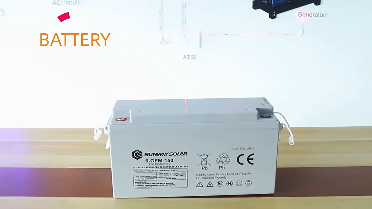 2024 New 12v Gel Battery 100ah 150ah 200ah 250ah Deep Cycle Solar ...