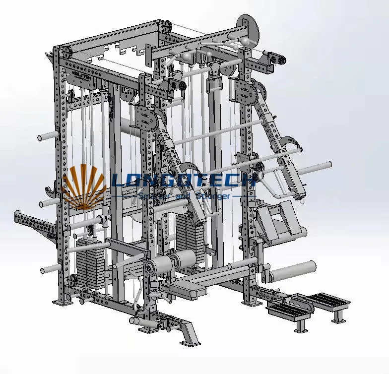 Gym All in One Trainer - Multi Functional Smith Machine