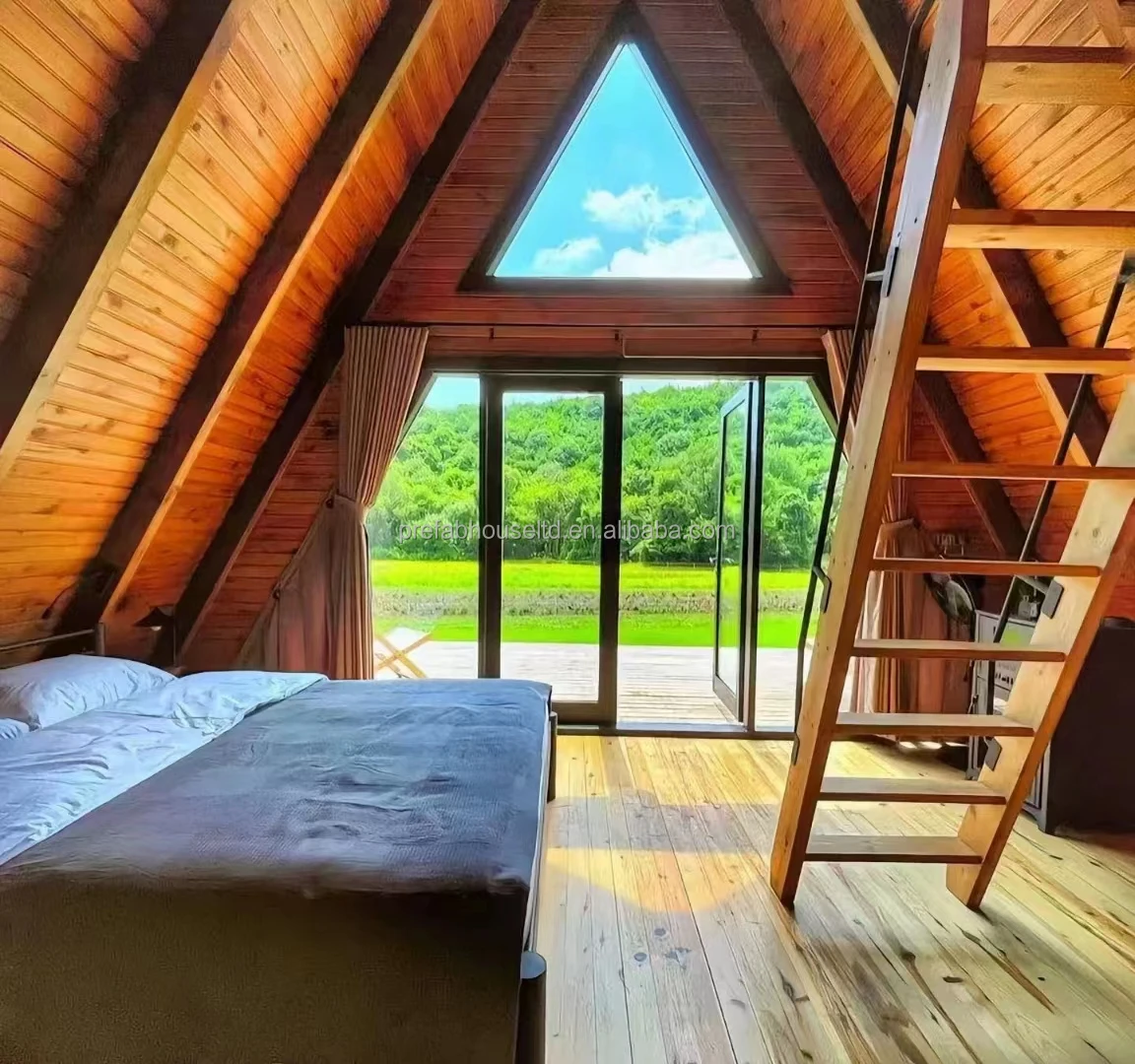 Luxury Prefabricated Houses - Portable Triangle Roof Design