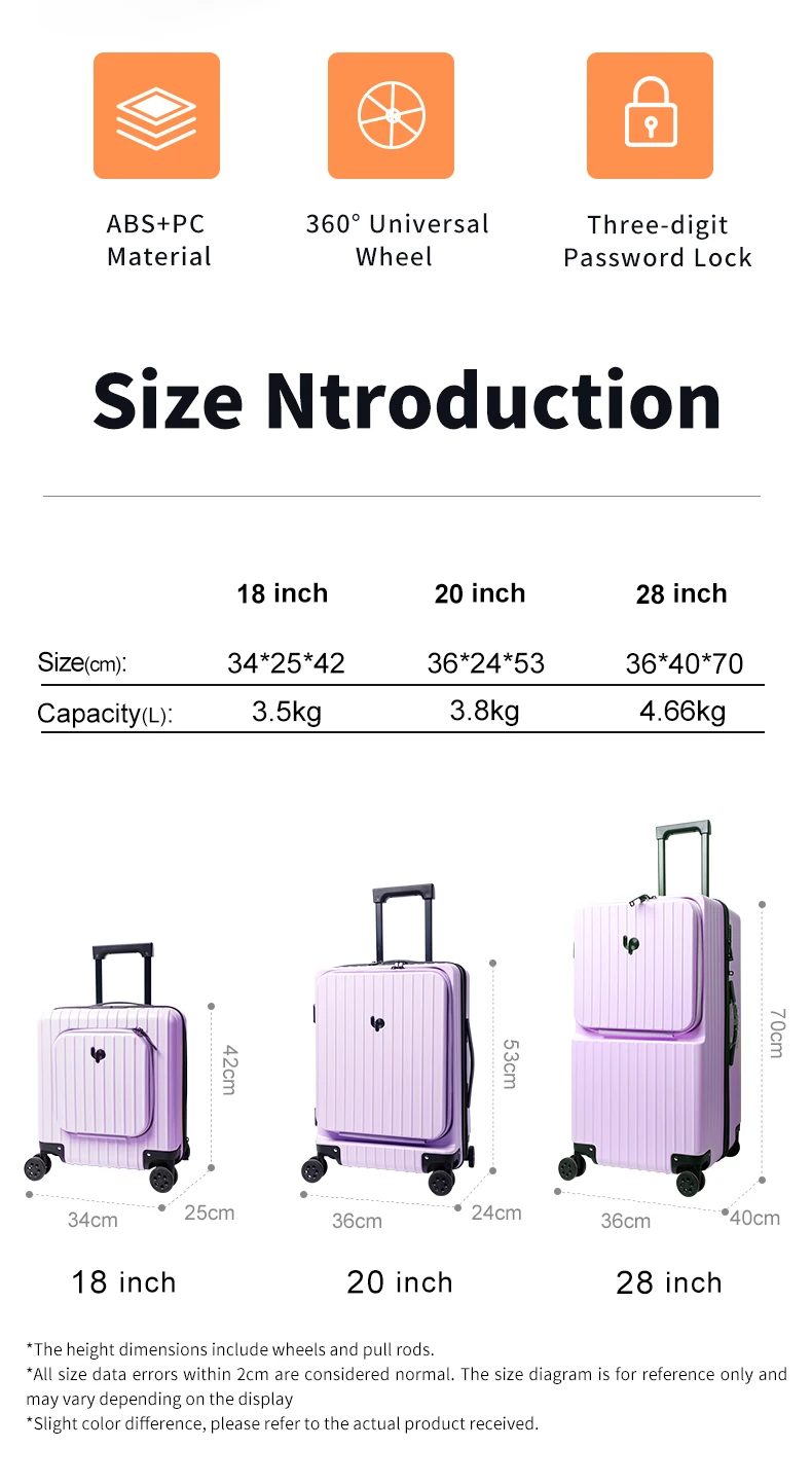 Winner Of Red Dot Design Award Business Travel Trolley Suitcases Carry ...