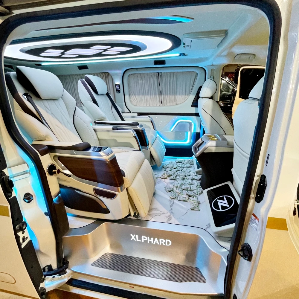 Toyota Hiace Van - Luxury Modification Plan & Accessories