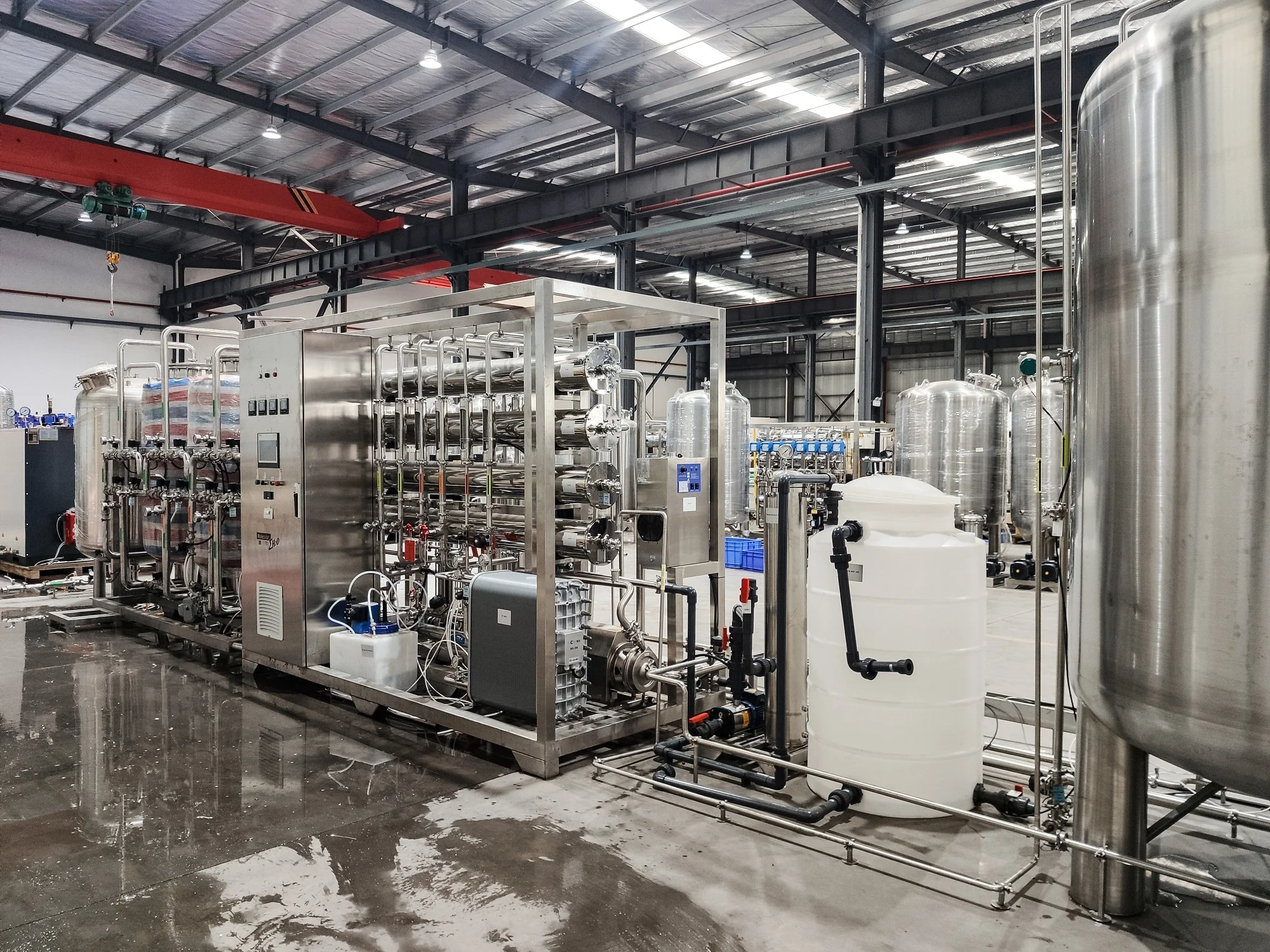 Water Treatment System Device - WFI & Purified Water Plant
