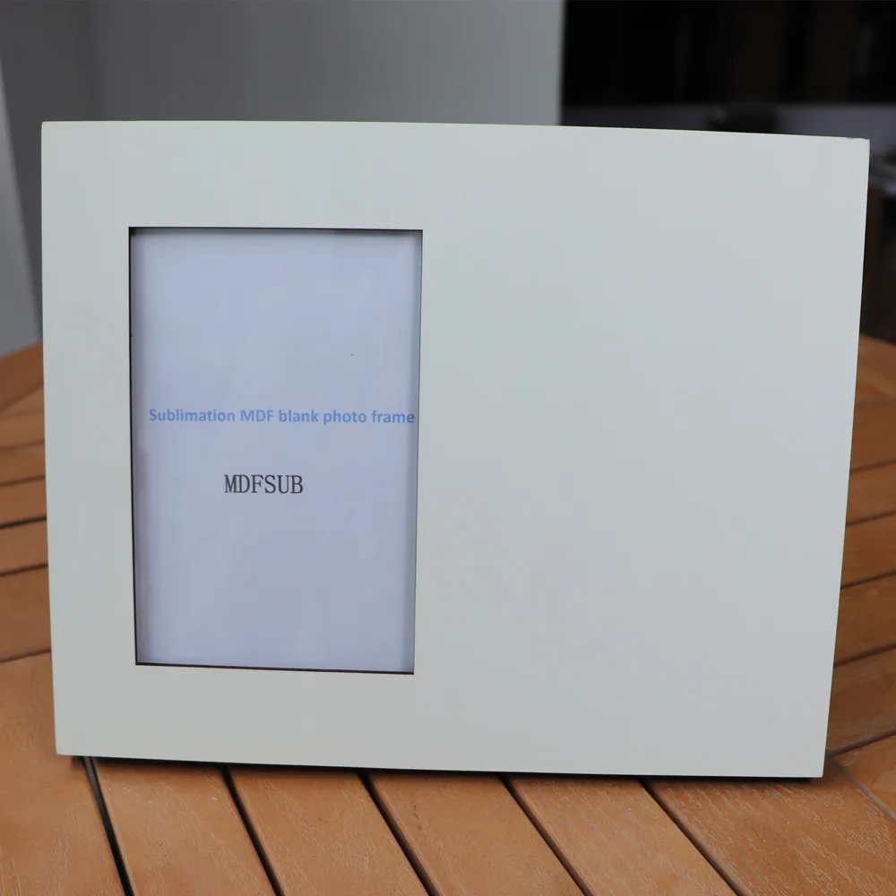 MDFSUB Manufacturer 8x10" MDF Blank Photo Frame for Sublimation