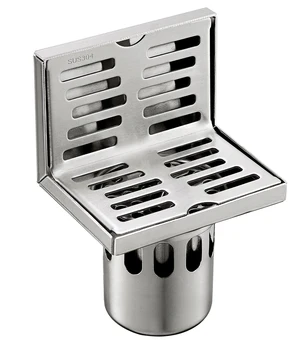 Mondeway Modern Design Sus 304 Stainless Steel Floor Drain Smart Corner ...