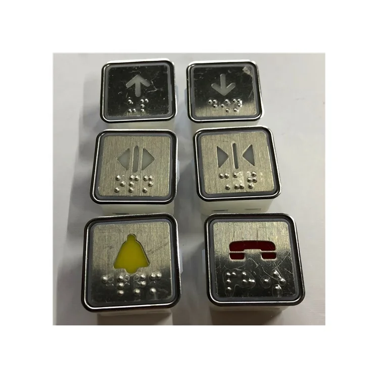 Elevator Push Button Lift Parts Hall Call Button for Elevator COP LOP ...