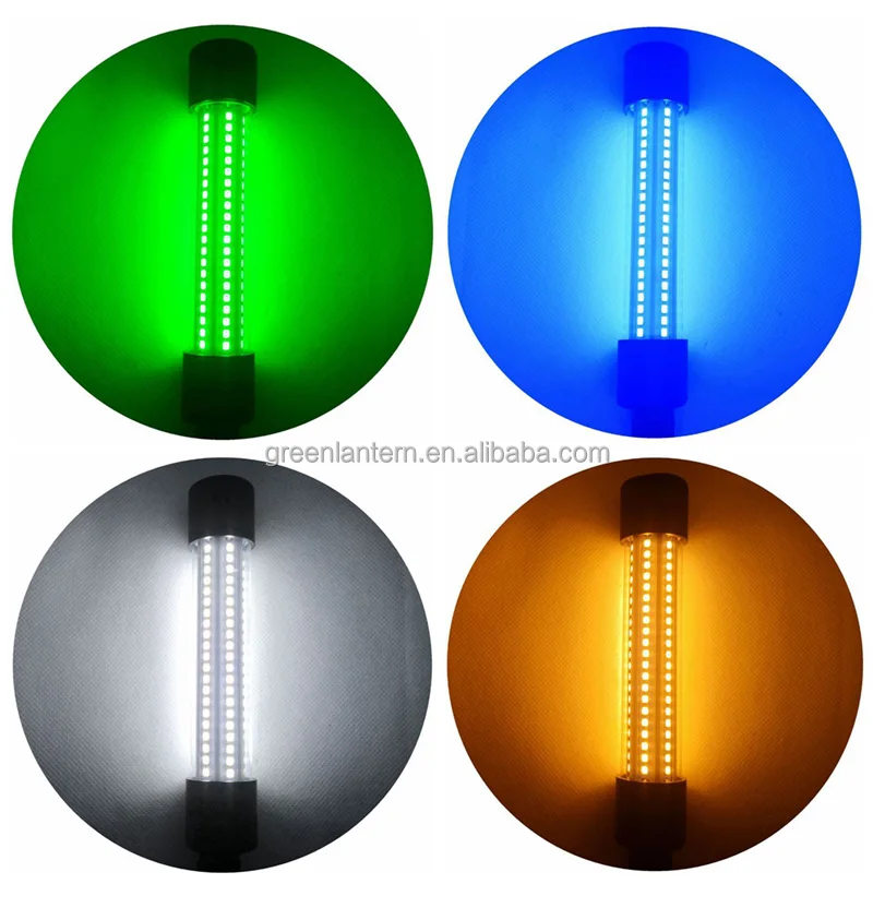 13W Fish Luring LED Lamp Underwater Flash Light Bait Deep Fish ...