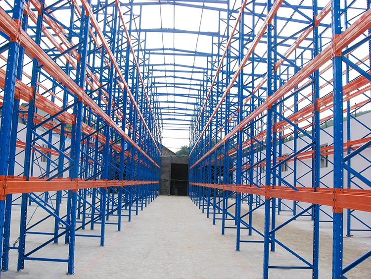 Prefabricated Shelves Rack Supported Storage Warehouse - Buy ...