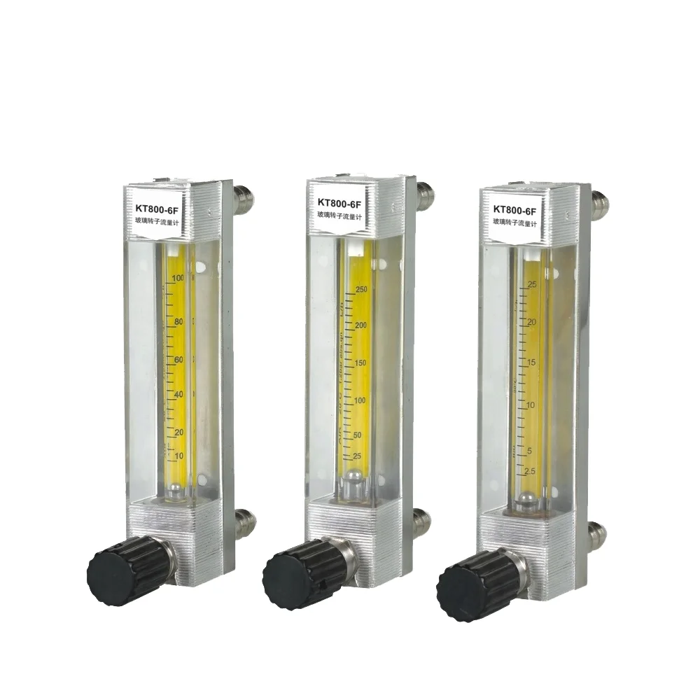 LZB-DK800 Series Glass Tube Rotameter (Flow Meter) Gas Flowmeter,Acid ...
