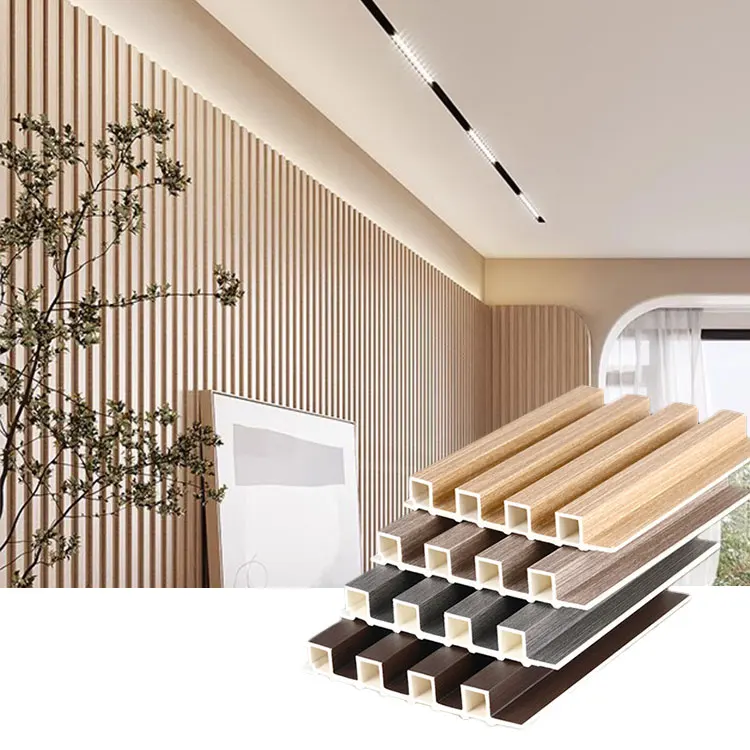 eco wall panel cladding panels fluted interior wpc wall panel| Alibaba.com