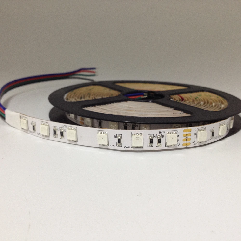 RGBW LED Flex Strip Light DC24V Ra80 IP67 3-Year Warranty Decorative ...