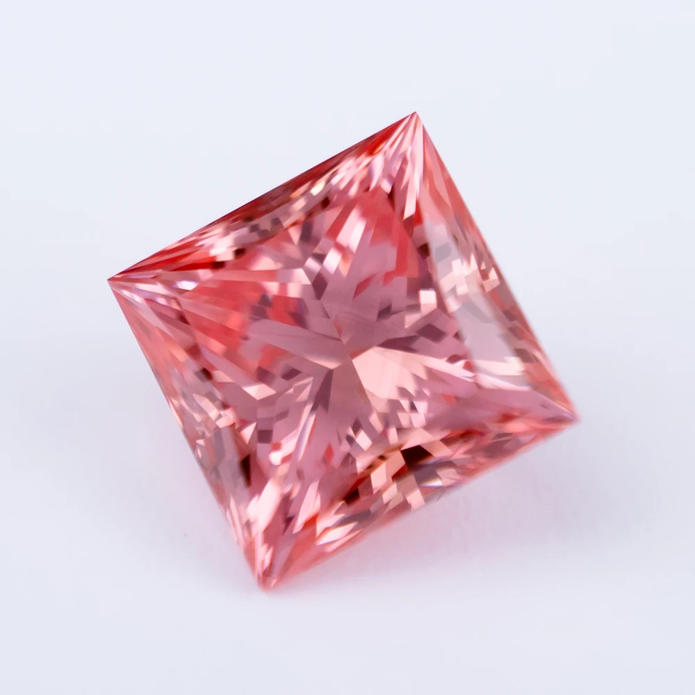 Princess Cut Loose Diamonds Pink Cvd Lab Grown Synthetic Diamonds - Buy ...