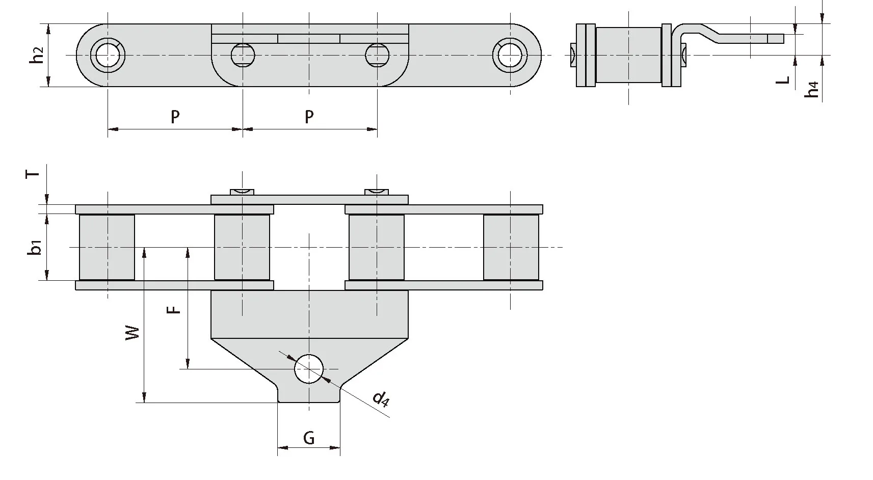Ca550ah Agricultural Steel Conveyor Ca550 Roller Chains With Ah ...