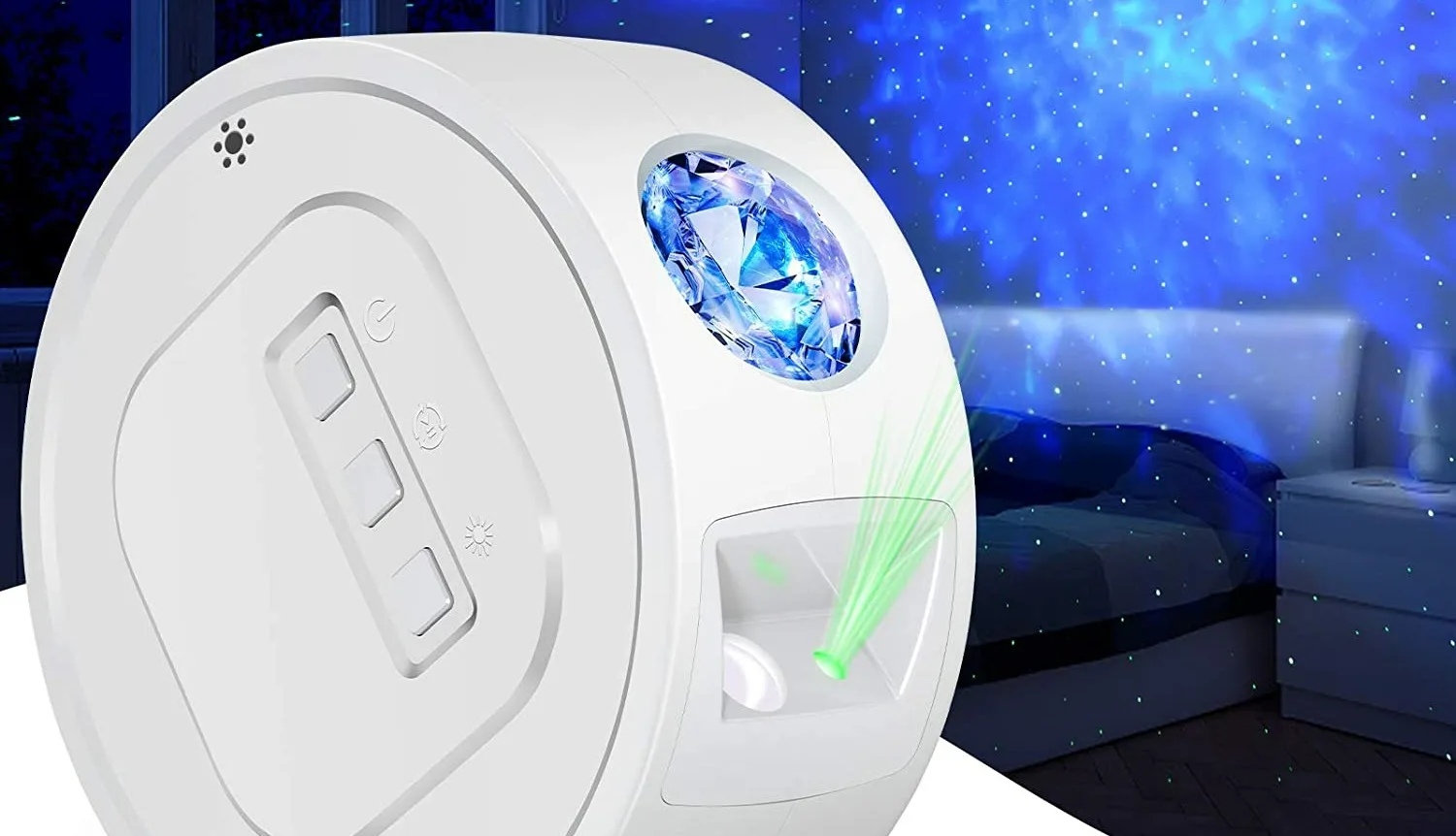 Free Logo Moon Starry Star Led Laser Light Mini Galaxy Star Projector ...