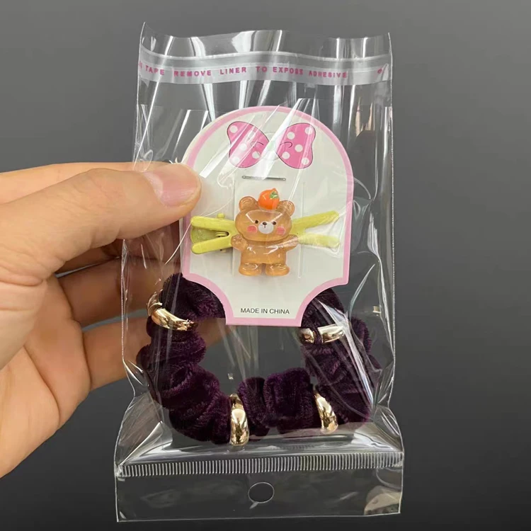 Custom Hairpin Accessories Hair Clip Packaging Paper with Display ...