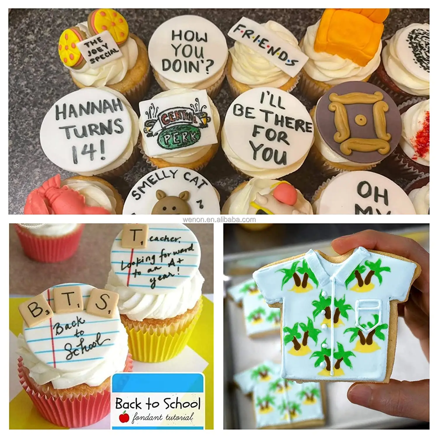 Edible Paint Pen Gel Pen Edible Paper Food Coloring Markcare Edible Ink ...