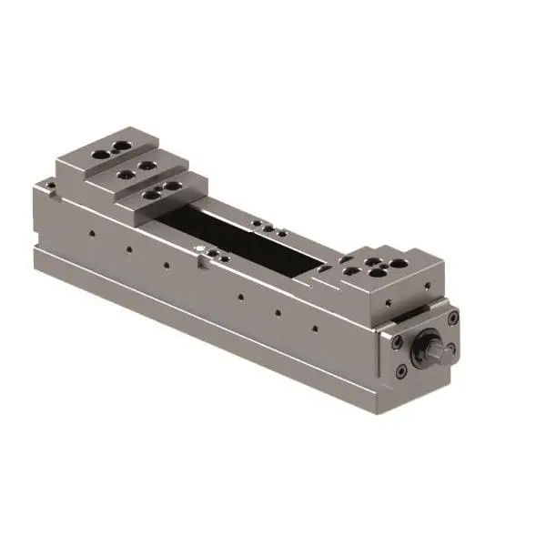 TOP Steel Self-Centering Modular Vice Stepped Jaws Manual Drive Mode ...