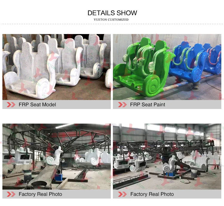 Double Flying Rides - Twister Paratrooper Fairground Attractions