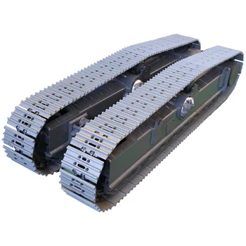 Steel Tracked Chassis Side Frame Beams Platform Track Undercarriage ...