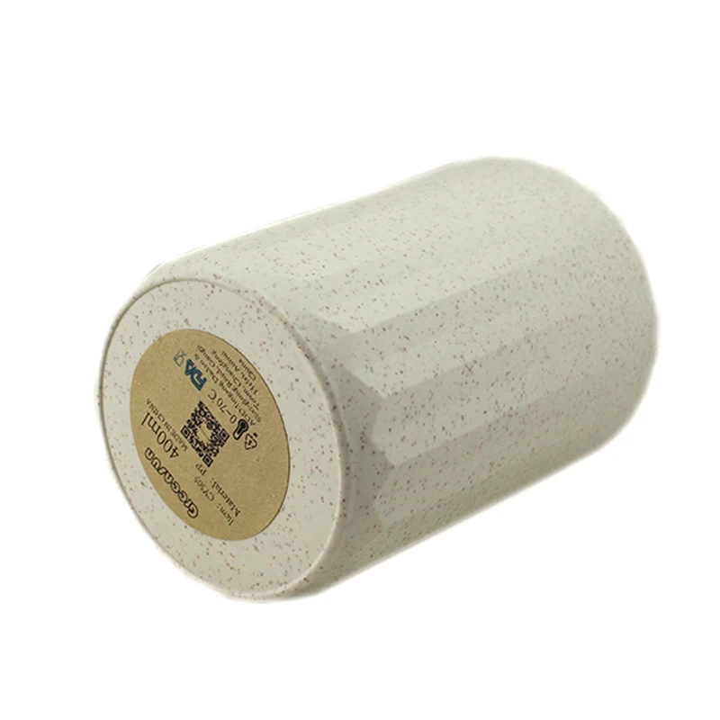 Hot Sale Wheat Straw Fiber Water Cup Portable Food Grade Hot Safe Cheap ...