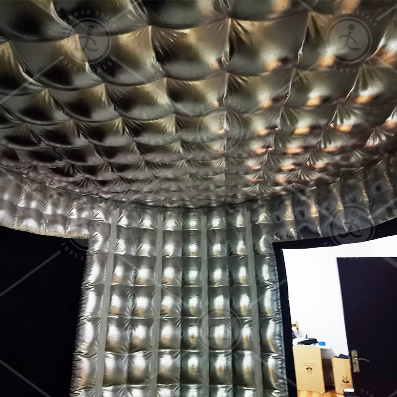 2024 Portable Air Inflatable Backdrop LED Lights 360 Photo Booth ...