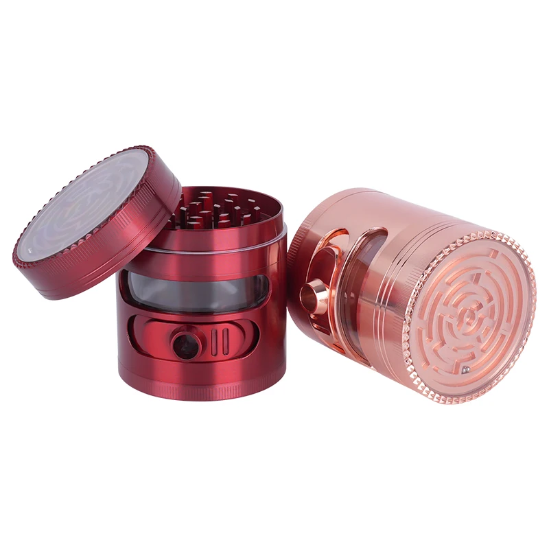 New Arrival Herb And Spice Grinder With Maze Labyrinth Lid Inside Rgb ...