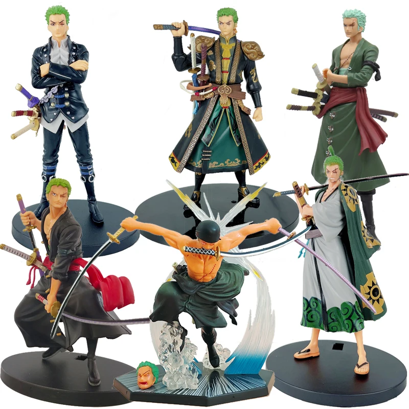 Wholesale Zoro Action Figures Anime One Pieces Collectible Model Pvc ...