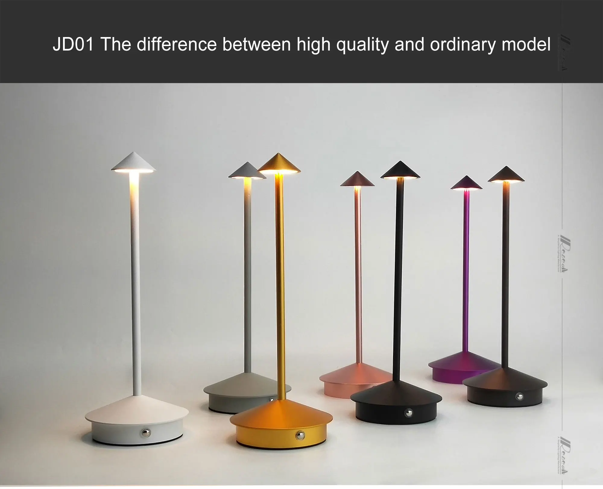 High Restaurant Hotel Table Lamp Wedding Table Lamp Outdoor Use ...